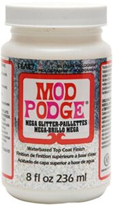 mod podge mega, 8 oz, hologram glitter