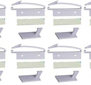 Child Safety Locks, Baby Proofing Drawers Locks, Coolrunner Baby Safety Invisible Drawer Latches with Strong Adhesive for Baby Care - No Tools or Drilling Required(8 Pack)