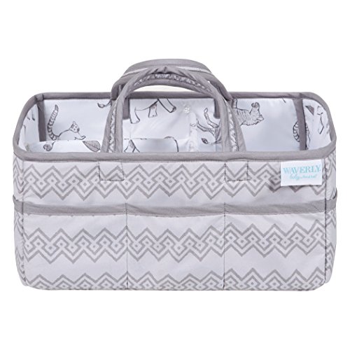 Waverly Congo by Trend Lab Line Diaper Caddy, Storage, Bin, Gray