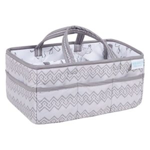 Waverly Congo by Trend Lab Line Diaper Caddy, Storage, Bin, Gray