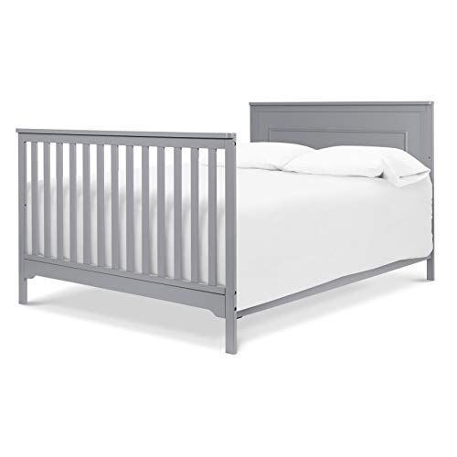 Carter's by Davinci Dakota 4-in-1 Convertible Crib in Grey, Greenguard Gold Certified