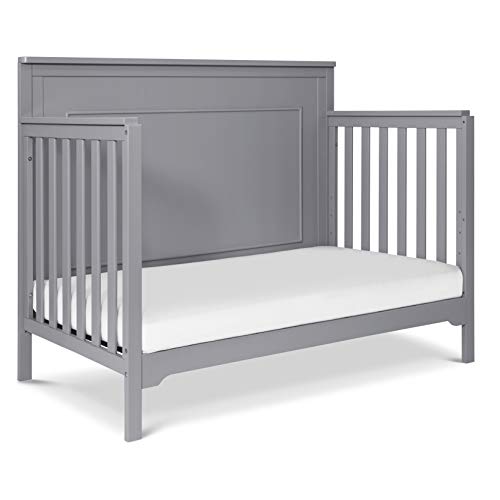 Carter's by Davinci Dakota 4-in-1 Convertible Crib in Grey, Greenguard Gold Certified