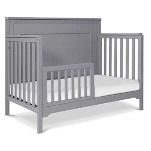 Carter's by Davinci Dakota 4-in-1 Convertible Crib in Grey, Greenguard Gold Certified