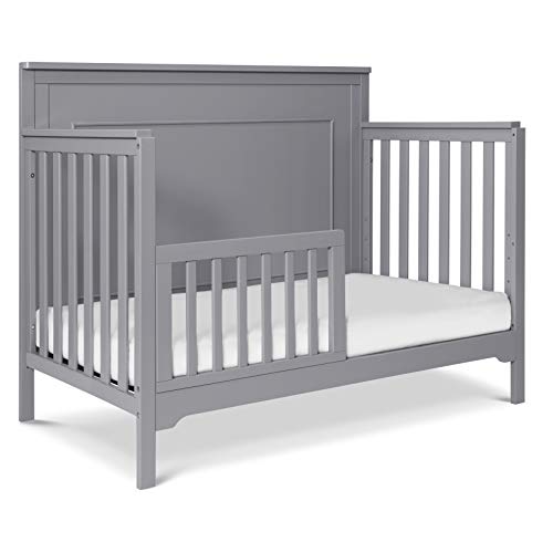 Carter's by Davinci Dakota 4-in-1 Convertible Crib in Grey, Greenguard Gold Certified