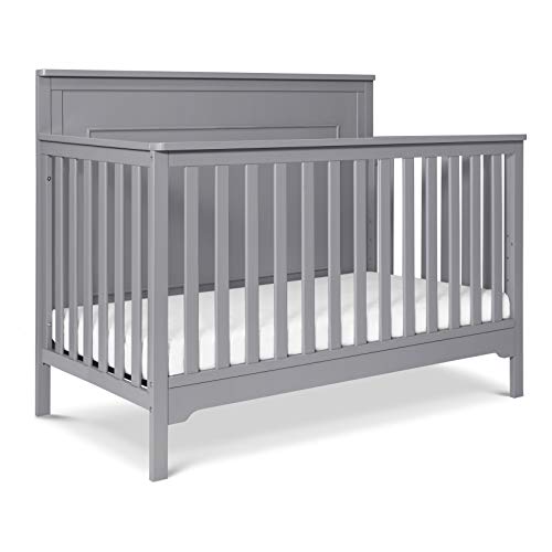 Carter's by Davinci Dakota 4-in-1 Convertible Crib in Grey, Greenguard Gold Certified