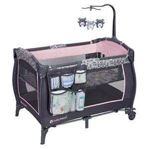 baby trend e nursery center, starlight pink