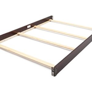 Full-Size Conversion Kit Bed Rails for Delta Children Cribs (Black Cherry Espresso)