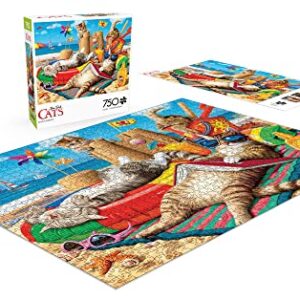 Buffalo Games - Beachcombers - 750 Piece Jigsaw Puzzle Multicolor, 24"L X 18"W