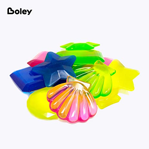 Boley Dive Gems Swim Toys - 12 Pk Sinking Swimming Pool Toys for Kids - Pool Diving Toys, Water Games & Bath Toys for Toddlers