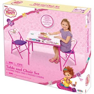 Fancy Nancy Activity Table Set with 2 Chairs, Pink