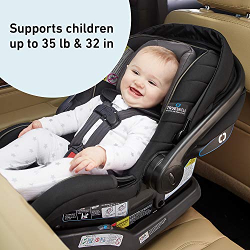 Graco SnugRide SnugLock 35 LX Infant Car Seat, Baby Car Seat Featuring TrueShield Side Impact Technology