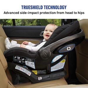 Graco SnugRide SnugLock 35 LX Infant Car Seat, Baby Car Seat Featuring TrueShield Side Impact Technology