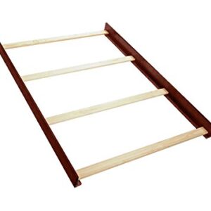 Full-Size Conversion Kit Bed Rails for Delta Children's Bentley Cribs | Multiple Finishes Available (Black Cherry Espresso)