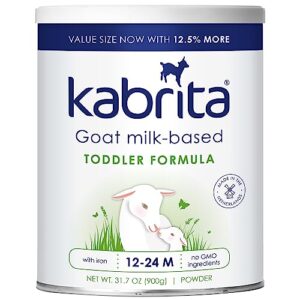 kabrita goat milk toddler formula powder, non-gmo, 31.7 oz., 50 servings