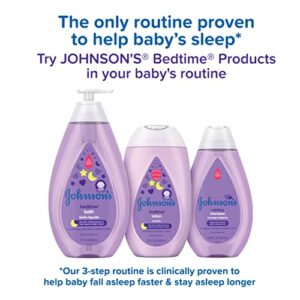 Johnson's Moisturizing Bedtime Baby Body Lotion with Coconut Oil & Relaxing NaturalCalm Aromas to Help Relax Baby, Hypoallergenic, Paraben- & Phthalate-Free Baby Skin Care, 27.1 fl. Oz