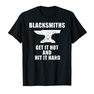 Funny Blacksmith Anvil Forging T-Shirt Forge