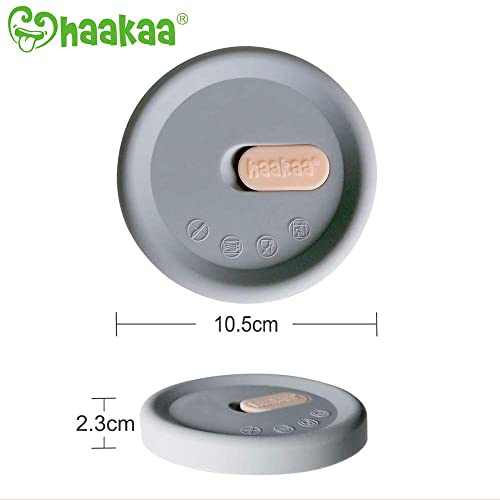 haakaa Lid Manual Breast Pump Silicone Cap Fit All Haakaa Breast Pumps 1 pc