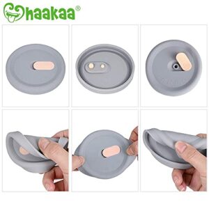 haakaa Lid Manual Breast Pump Silicone Cap Fit All Haakaa Breast Pumps 1 pc