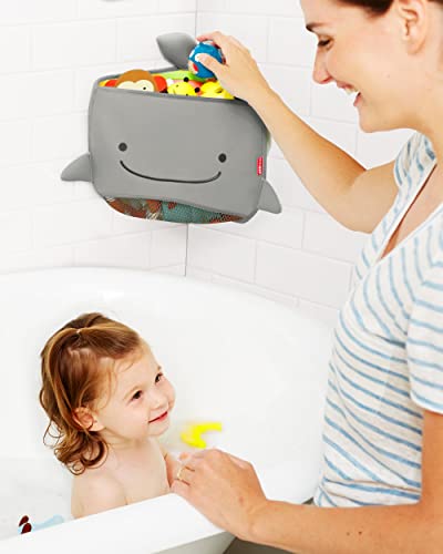 Skip Hop Bath Toy Storage, Moby Corner Hang Toy Organizer, Grey