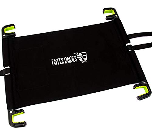 Totes Babies - Car Seat Carrier for Shopping Carts, Allows Babies, Newborns, Infants and Toddlers to Stay Snug or Sleeping in Car Seat While Parents Shop, As Seen on Shark Tank