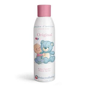 room spray - macrobaby, baby room spray, interior scent, air freshner, | 6oz | 198ml