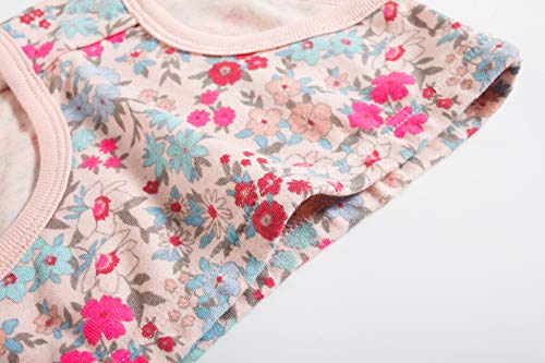 Sladatona Little Girls' Soft Cotton Underwear Bring Cool, Breathable Comfort Experience Panty 5-6years Mixed Colour