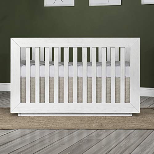 Dream On Me Evolur Maddox Modern Crib, Weathered White