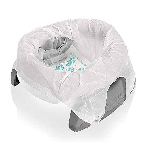 Kalencom Potette Plus 2-in-1 (Travel Potty) Trainer Seat White/Gray