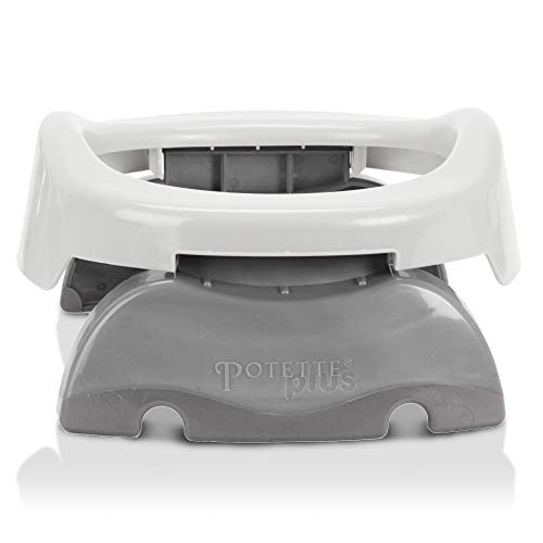 Kalencom Potette Plus 2-in-1 (Travel Potty) Trainer Seat White/Gray