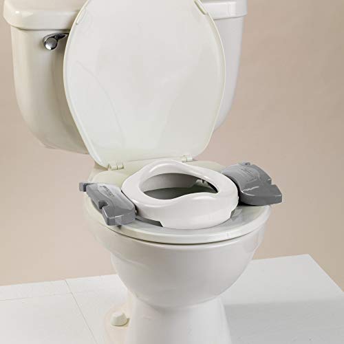 Kalencom Potette Plus 2-in-1 (Travel Potty) Trainer Seat White/Gray