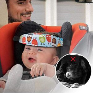 2 Pack Baby Car Head Support - Safety Car Seat Sleep Nap Aid Head Support Belt Offers Protection and Safety for Kids, Baby Stroller Seat Head Support Band Best Gift for Kids