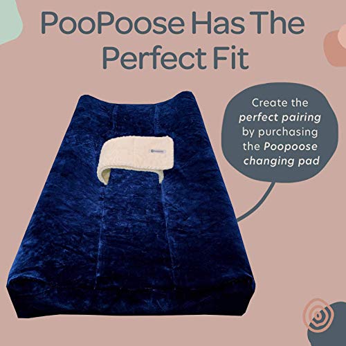 PooPoose Changing Pad Cover (Midnight Blue)