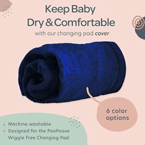 PooPoose Changing Pad Cover (Midnight Blue)