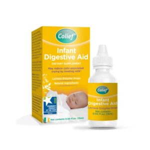 Colief Infant Digestive Aid | Gas Drops for Babies | Natural & Safe Infant Gas Relief | Reduces Baby Colic, Tummy Bloating, Fussing & Crying | 90 Servings | 0.5 Fl Oz