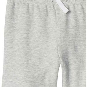 Amazon Essentials Unisex Babies' Cotton Pull-On Shorts, Pack of 3, Blue/Grey, 18 Months