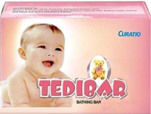 curatio tedibar baby bathing bar 75gm