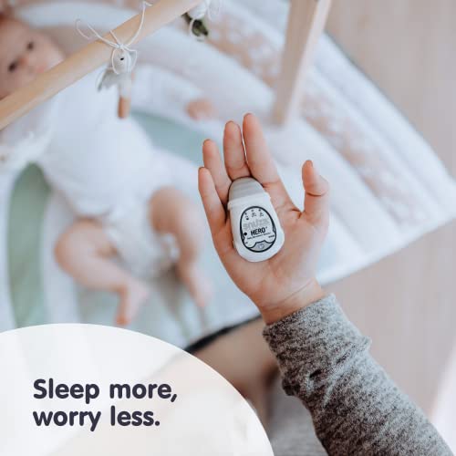 Snuza Hero SE - Portable, Wearable Baby Breathing Motion Monitor with Vibration and Alarm. Clips onto Diaper Get Peace of Mind with The Snuza HeroSE.