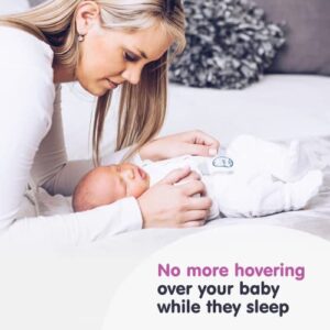 Snuza Hero SE - Portable, Wearable Baby Breathing Motion Monitor with Vibration and Alarm. Clips onto Diaper Get Peace of Mind with The Snuza HeroSE.