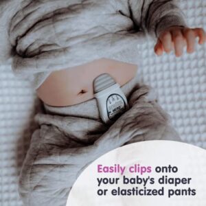 Snuza Hero SE - Portable, Wearable Baby Breathing Motion Monitor with Vibration and Alarm. Clips onto Diaper Get Peace of Mind with The Snuza HeroSE.