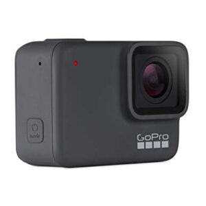 GoPro HERO7 Silver Waterproof Digital Action Camera with Touch Screen 4K HD Video 10MP Photos (Renewed)