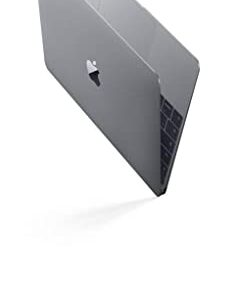 2017 Apple Macbook with 1.2GHz Intel Core m3 (12-inch, 8GB RAM, 256GB SSD Storage) Space Gray (Renewed)