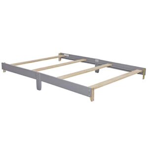 dream on me universal bed rail, steel grey