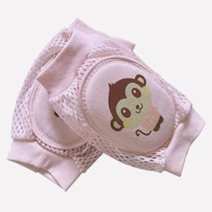 Himom Newborn Baby Toddler Crawling Knees Pad Anti-Slip Elbow Protector with Sponge Leg Warmer Safety Crawling Protective Cover Infants Boy Girl