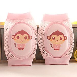 Himom Newborn Baby Toddler Crawling Knees Pad Anti-Slip Elbow Protector with Sponge Leg Warmer Safety Crawling Protective Cover Infants Boy Girl