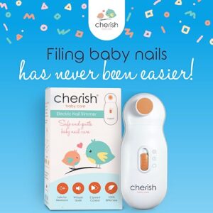 Baby Nail File Electric Nail Trimmer: Baby Nail Trimmer for Infant and Toddler: Safer Than Baby Nail Clippers - Baby Grooming Kit and Manicure Set