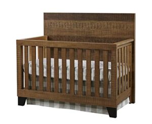 westwood design urban rustic brushed wheat, convertible crib