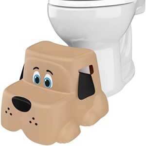 squatty potty kids toilet step stool, dog pup potty pet base only