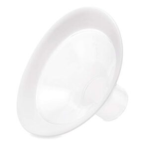 medela personalfit flex breast shields, 2 pack of small 21mm breast pump flanges, made without bpa, shaped around you for comfortable and efficient pumping