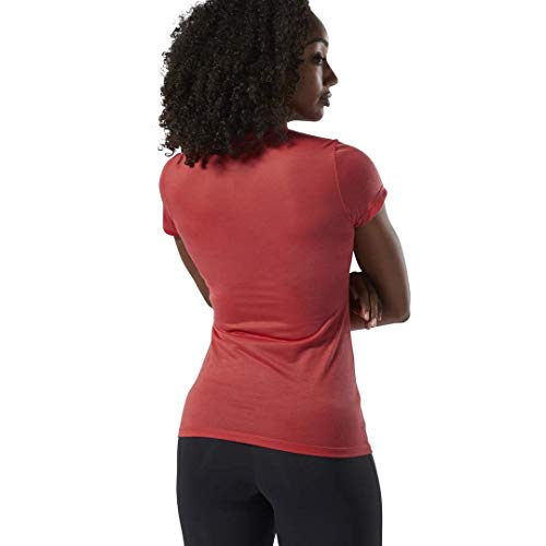 Reebok Crossfit Forging Elite Fitness Speedwick Tee, Rebel Red, 2XS