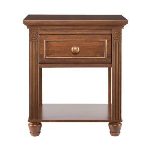 baby cache montana nightstand, brown sugar